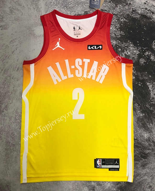 2023 All Stars Yellow&Red #2 NBA Jersey-311-NBA All Star Game| topjersey