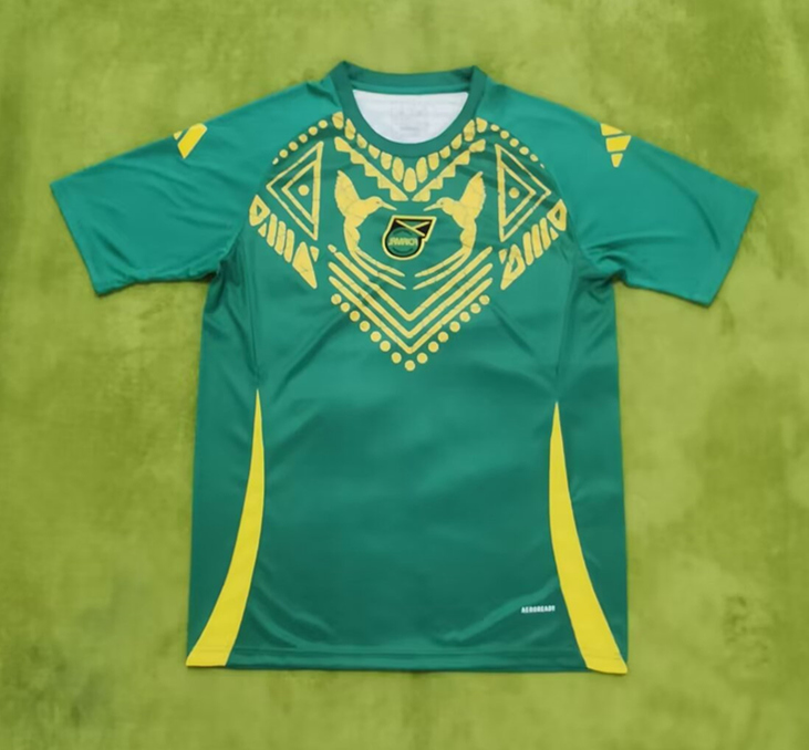 2024-2025 Jamaica Green Thailand Training Soccer Jersey AAA-9755 ...