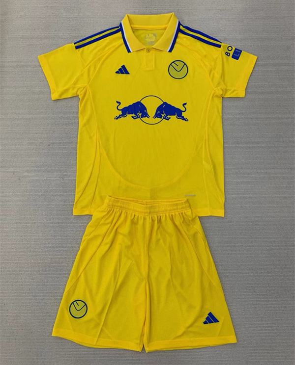 2024-2025 Leeds United Away Yellow Soccer Uniform-AY-Leeds United ...